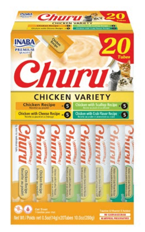 Inaba Churu Chicken Variety Box (20 x 14g) – One Stop Bunny Shop