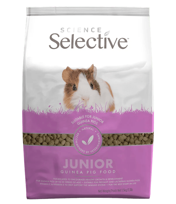 Science Selective Junior Guinea Pig Food 1.5kg – One Stop Bunny Shop